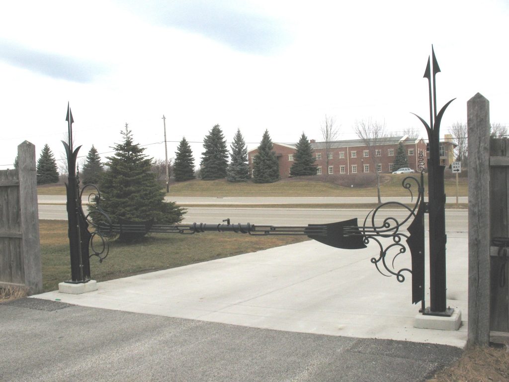 Forged Gates and Archways by Dan Nauman - Bighorn Forge Ironworks