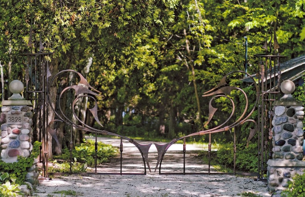 Forged Gates and Archways by Dan Nauman - Bighorn Forge Ironworks