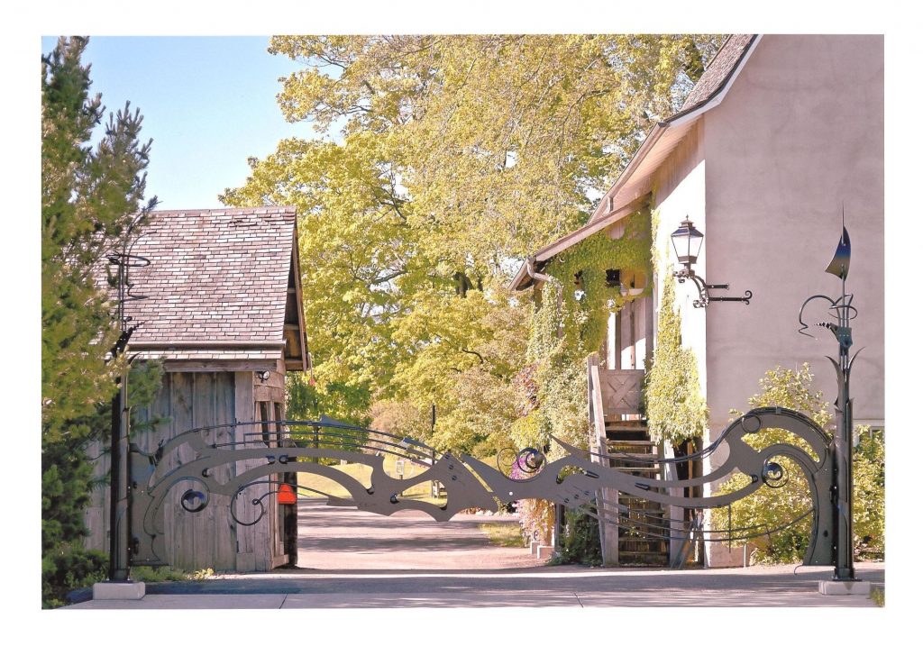 Forged Gates and Archways by Dan Nauman - Bighorn Forge Ironworks