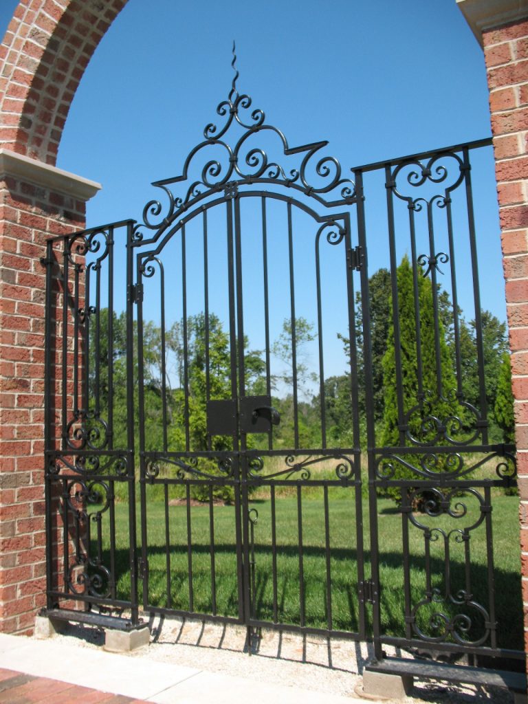 Forged Gates and Archways by Dan Nauman - Bighorn Forge Ironworks