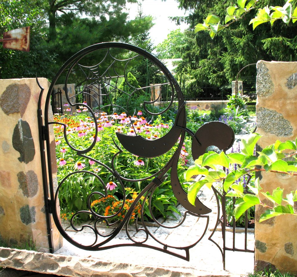 Forged Gates and Archways by Dan Nauman - Bighorn Forge Ironworks